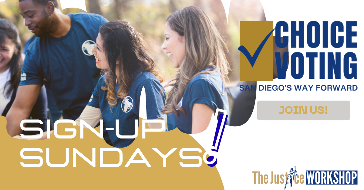 Choice Voting Volunteer Shift: Sign-Up Sundays! · Mobilize